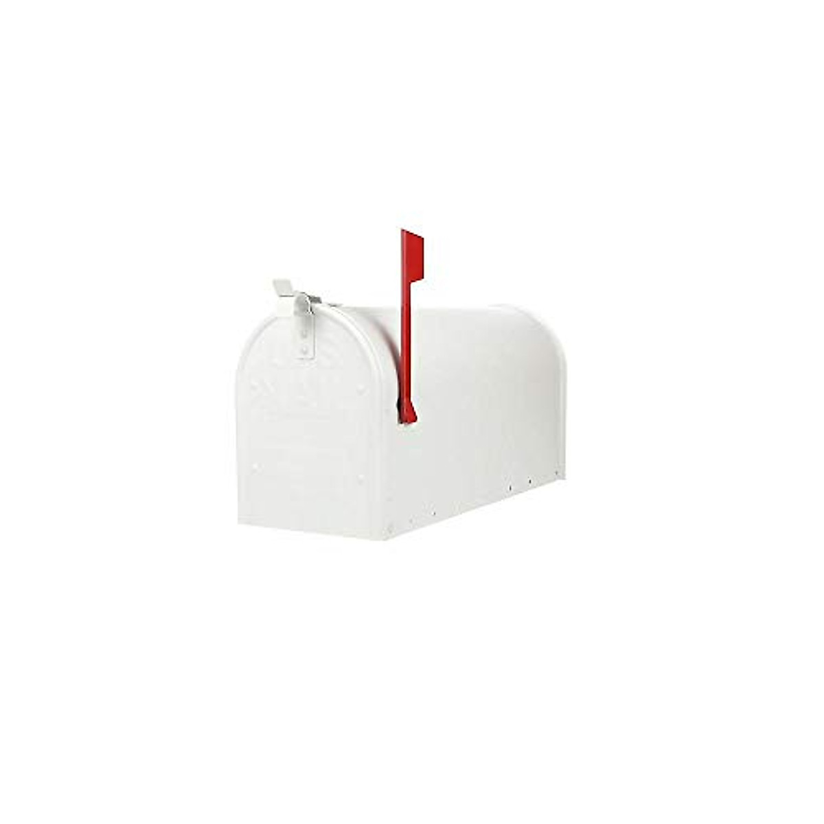 Gibraltar Mailboxes ADM16W01 Admiral Large Post-Mount Mailbox, White
