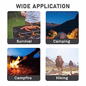 Godora 46 PCS Solid Fuel Tablets, Powerful Solid Fuel (1300-Degree), Lit Easily Solid Fuel Tablets, Waterproof Solid Fuel Tablets for Backpacking, Outdoor, Camping, and Emergency Use -Eco Friendly