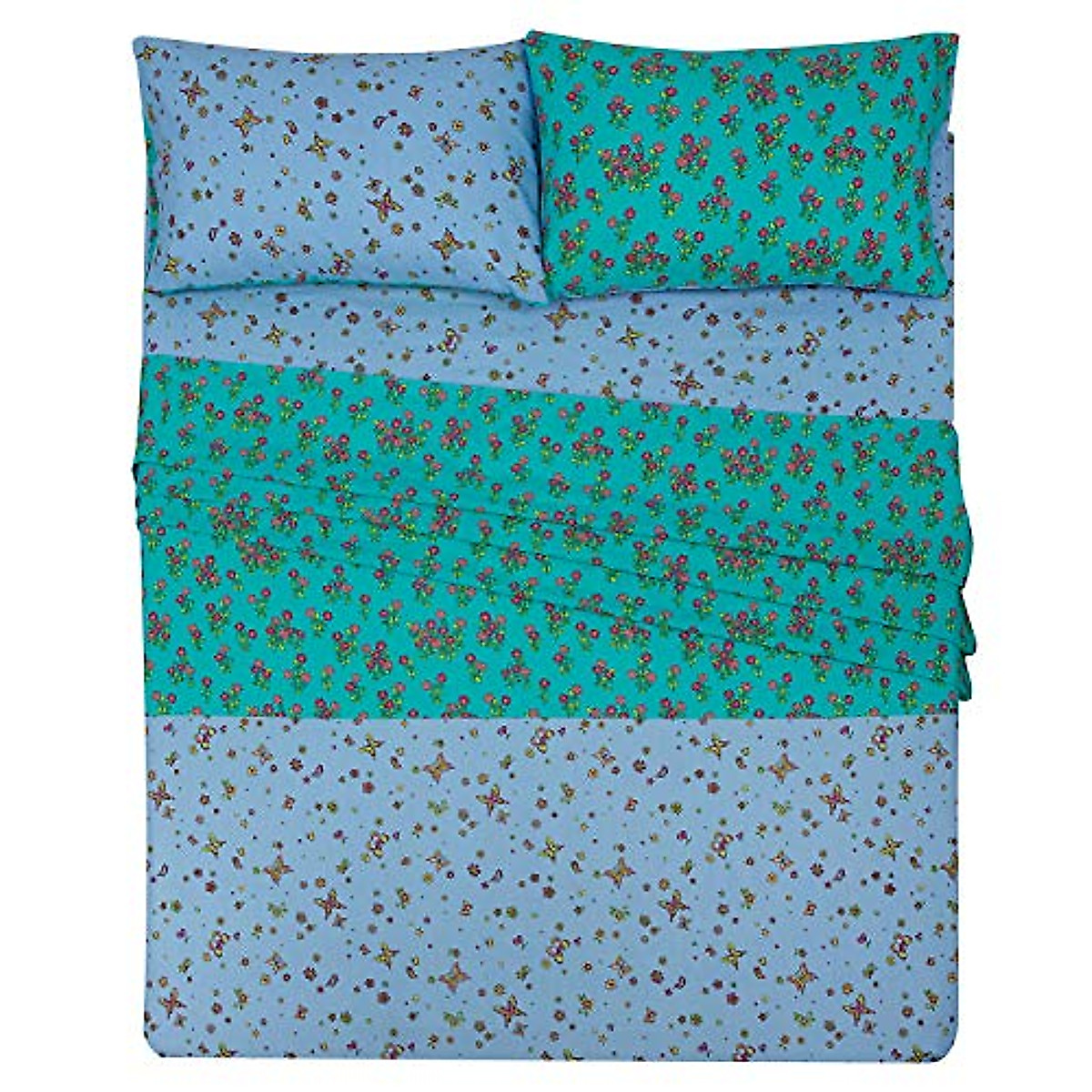 Kidz Mix Rainbow Unicorn Bed in a Bag, Full