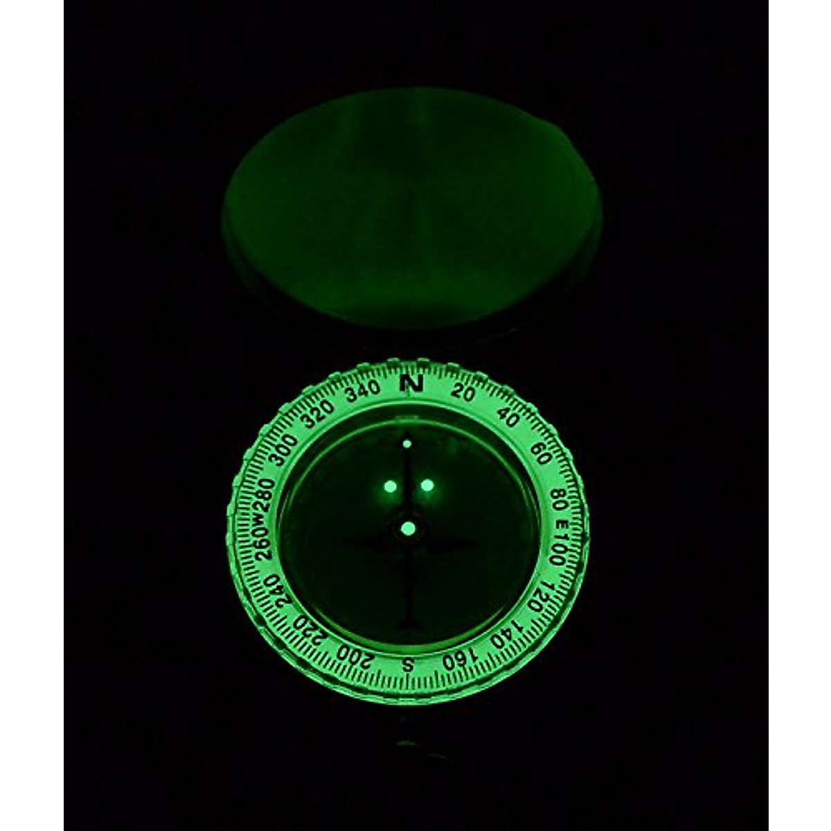 Personalized Wilderness Scouting Brass Pocket Compass | Engraved Gift for Husband, Son, Scouts, Camping, Hiking (My Own Text)