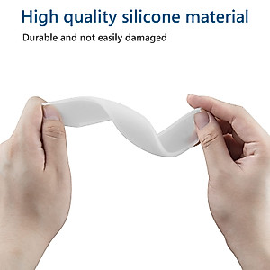 Geekria Anti-Bumping Silicone Soft Ring Cover with Protection Compatible with Oculus/Meta Quest 2 Controller Cover VR Halo Controller Protector Accessories Virtual Reality