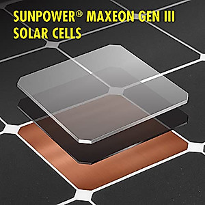 Wagan Foldable 18V Solar Panel with Anderson Connector 6 ft Power Cable Compatible with Any Anderson Equipped Device for RV Laptops Solar Generator Van Camping Off-Grid (100 Watt)