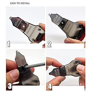 4Pcs ANSAI Assembly Separator Model Parts Opener Basic Tool Set for Building Splitting Gundam,Car, Airplane Hobbies Model