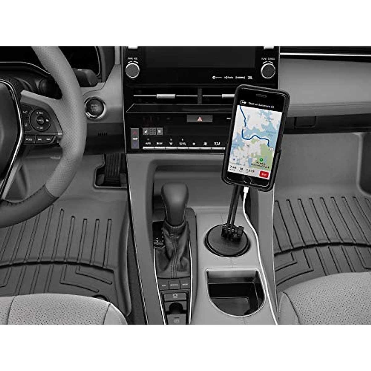 WeatherTech CupFone with Extension, Cell Phone Mount for Car, Universal Fit