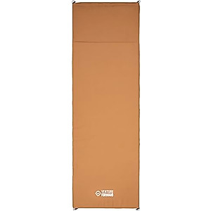 TETON Sports Adventurer Camp Pad; Sleeping Pad for Car Camping Brown, Adventurer/75" x 24" x 2"