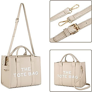 JBB Tote Bags for Women Oversized PU Leather Crossbody Bags Top-Handle Shoulder Tote Bags