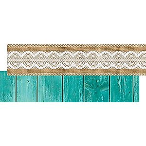 Teacher Created Resources Shabby Chic Ribbon Runner (77176)