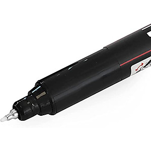 Posca - Ultra Fine to Fine Paint Marker Pens Set - PC-1MR, PC-1M, PC-3M - White & Black Ink - Pack of 6