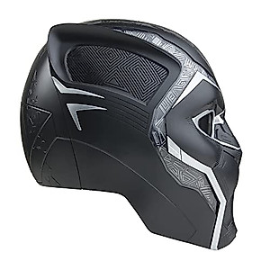 Marvel Legends Premium Electronic Role Play Helmet with Light FX and Flip-Up/Down Lenses, Black Panther Roleplay Item