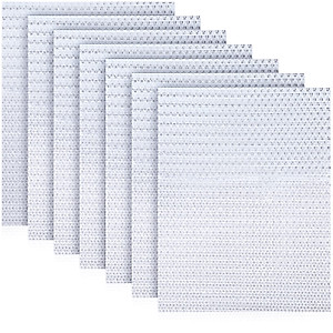 Zonon 7 Sheets 8.86'' x 11.42'' Adhesive Reflective Stickers Flexible Waterproof Warning Reflective Tape Night Lighting Safe Stickers for Car Truck Trailer Motorcycle Bicycle Mailbox