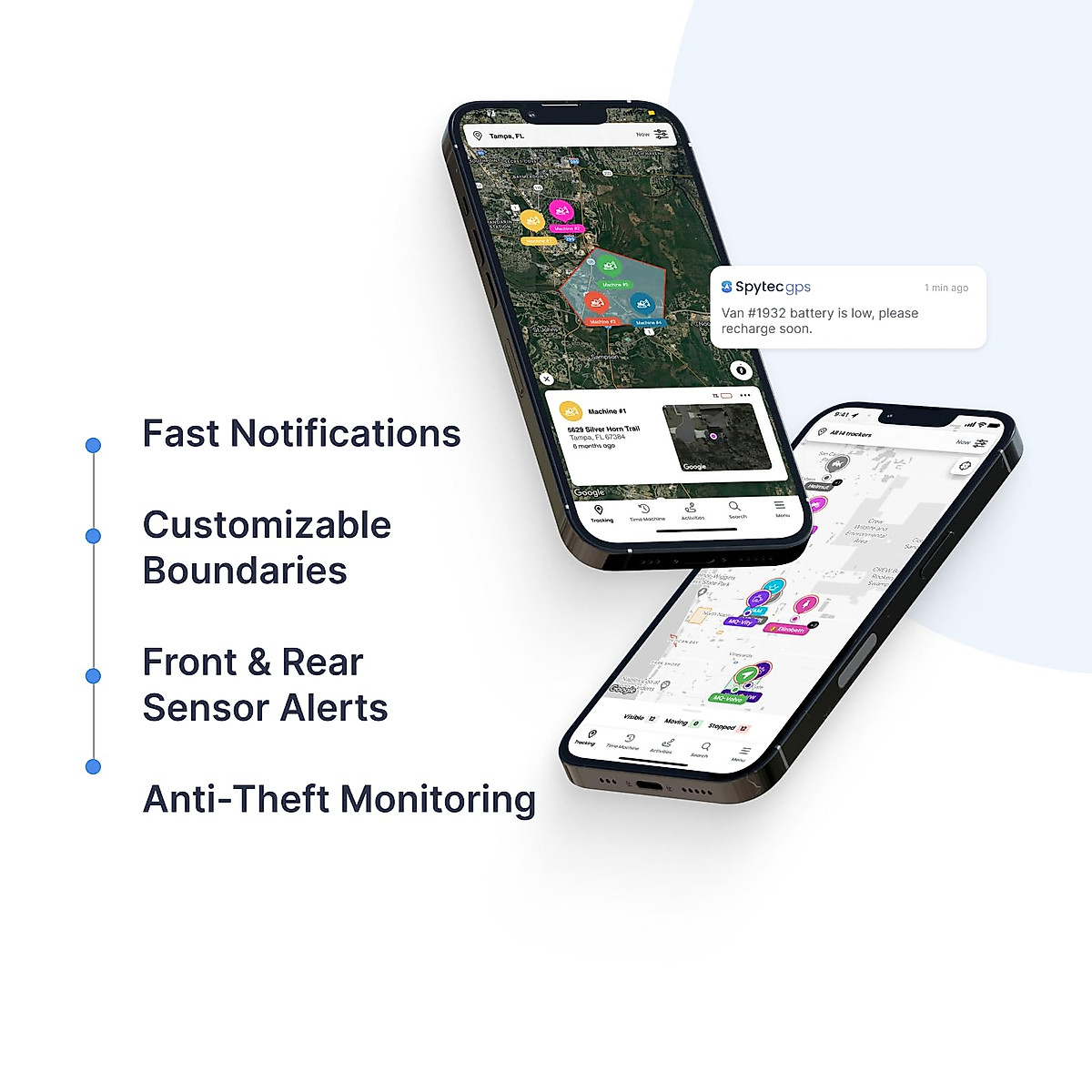 Spytec GPS MAX 12 Month Battery for Long-Term Tracking, Hidden Weatherproof GPS Tracker for Cars, Vehicles, Loved Ones, Trailers, RV - Unlimited Worldwide Real-Time GPS Tracking - Low Cost Plan