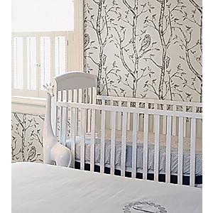 NuWallpaper NU1412 Woods Peel & Stick Wallpaper, Grey