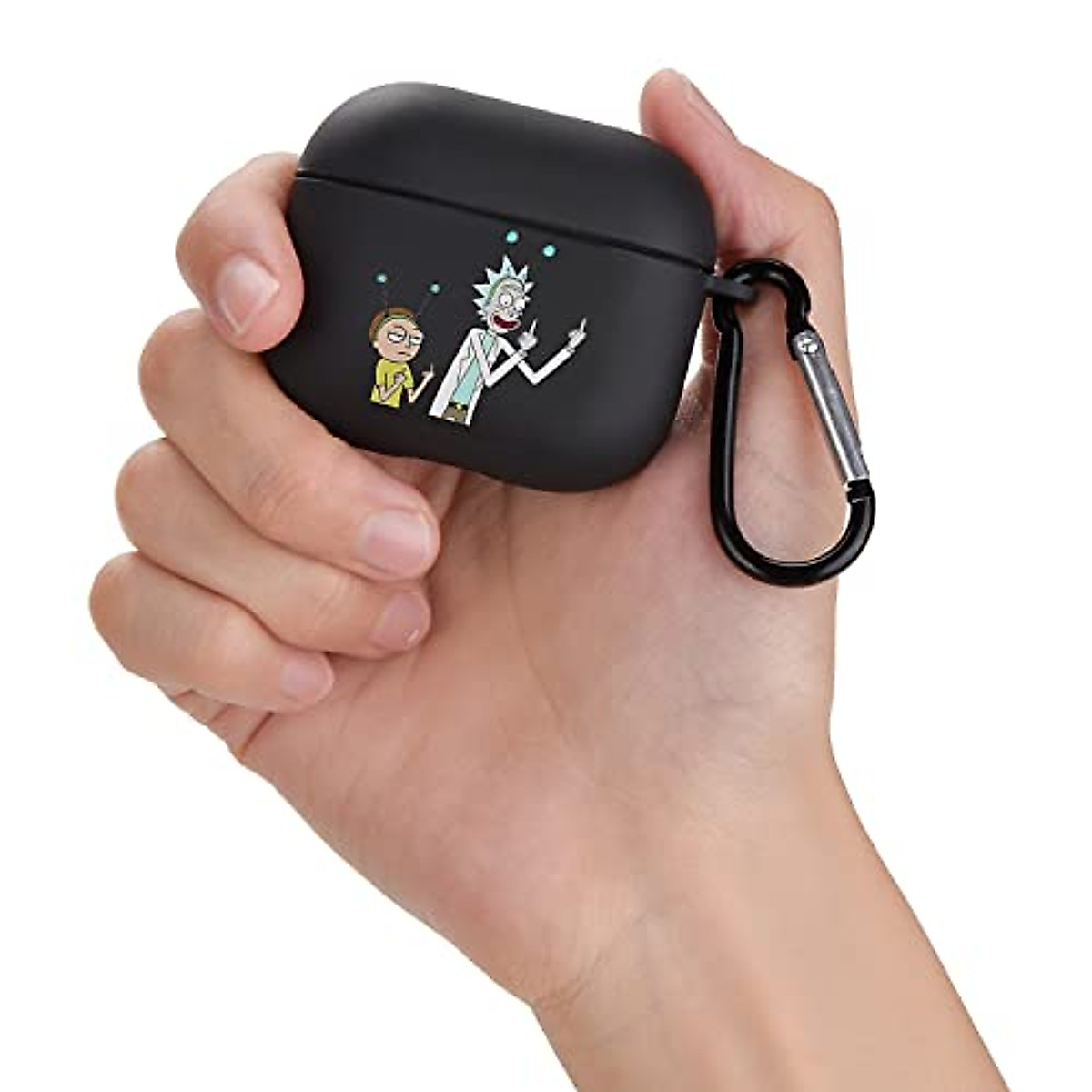 Cute AirPods 3 Cases with Keychain, Soft Funny Cartoon Protective TPU Cover Compatible with AirPods 3rd Generation Case