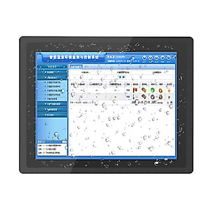 18.5 Inch Industrial Tablet PC capacitive Touch IP65 Panel Win10 (8GB RAM+128GB SSD, Core i3-5010U)