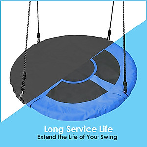 SereneLife Jovial 40” Tree Swing Cover,Accessory Part for Model SLSWNG350,Made from 600D Thick Polyester Fabric,Can Be Assembled in Minutes,Easy to Use,Detachable Design,Strong and Durable