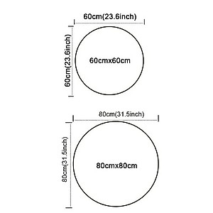 Funny Sunflower in A World Where You Can Be Anything Be Kind Round Area Rug Welcome Floor Mat Non-Slip Carpet for Entryway Living Dinning Bedroom Sofa Home Decoration Diameter 80 * 80cm/31 * 31inch