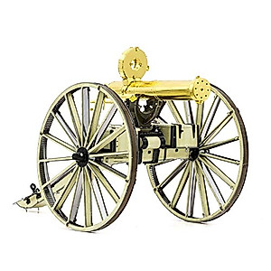 Fascinations Metal Earth Wild West Gatling Gun 3D Metal Model Kit