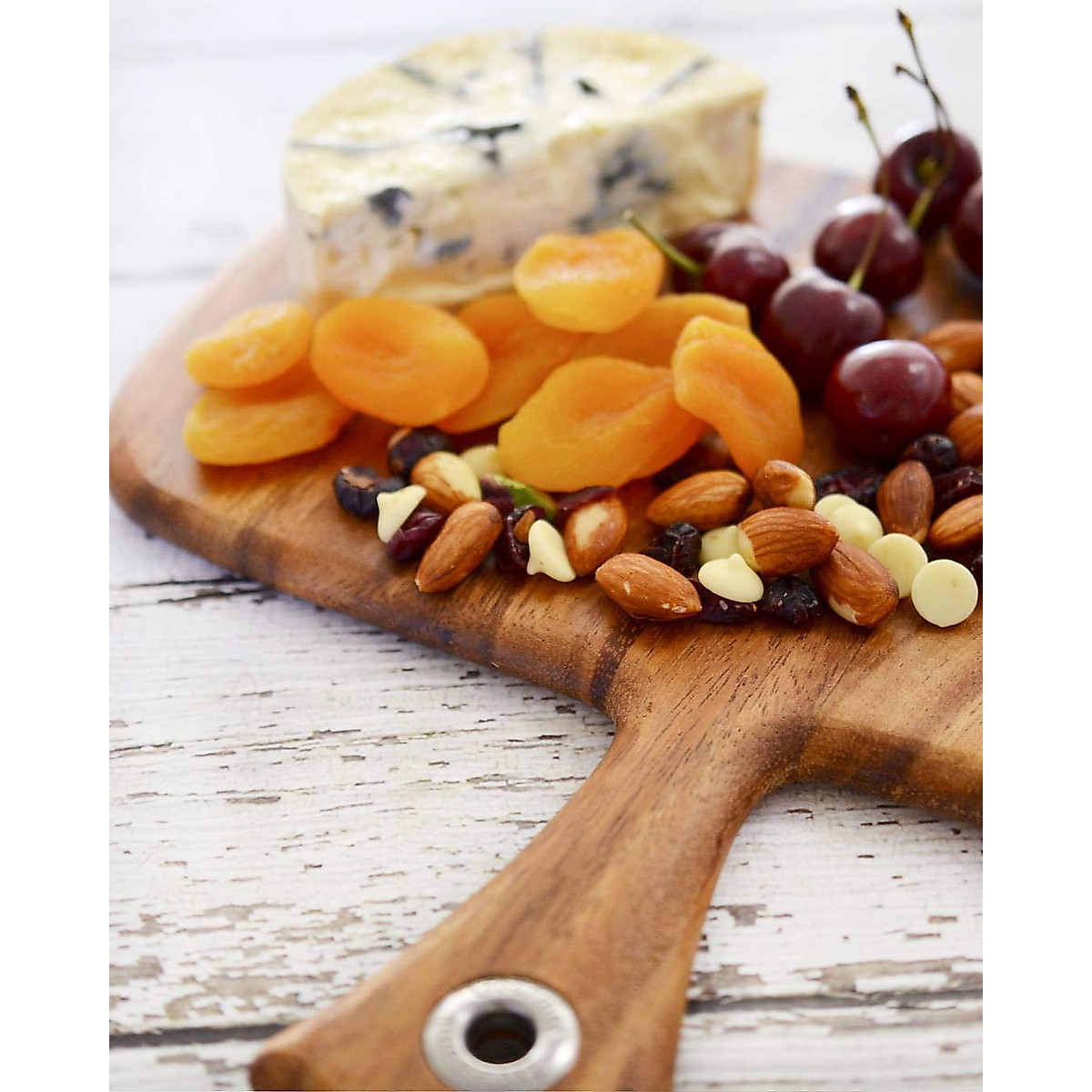 Ironwood Gourmet Small Rectangular Provencale Paddle Board, Acacia Wood