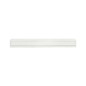 Pearl Mantels White Sarah Mantel Shelf, 72-Inch, Paint