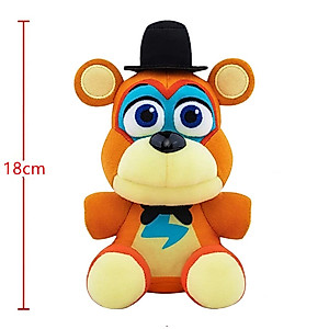Mokorety Five Nights at Freddy's Plushies，Five Nights at Freddy's Plush，FNAF Plushies，Gift for FNAF Plush Game Fans (c03)