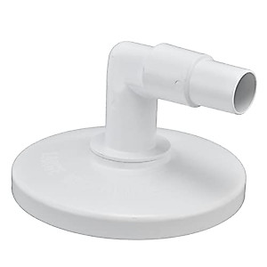 RvSky Household Garden Products Skimmer Vacuum Plate with 90 ° Elbow Plastic Pool Vacuum Plate Replacement for Hayward