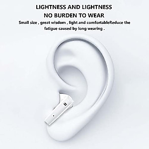 topliu Digital Display Bluetooth 5.3 Earbuds, Touch-Control TWS-Headphones, with Living Waterproof, 300mAh, Low Latency, for Sports Working Music