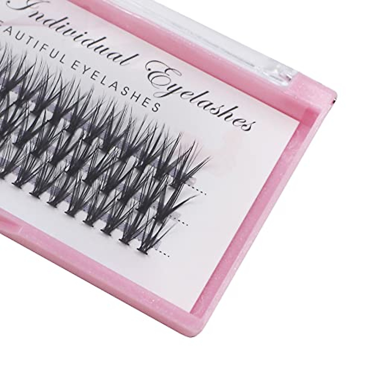 Bodermincer 20D 0.07mm Thickness 8-22mm To Choose Grafting False Eyelashes False Eyelashes Individual Natural Long Mink Fake Eyelashes Extension Handmade (16mm)