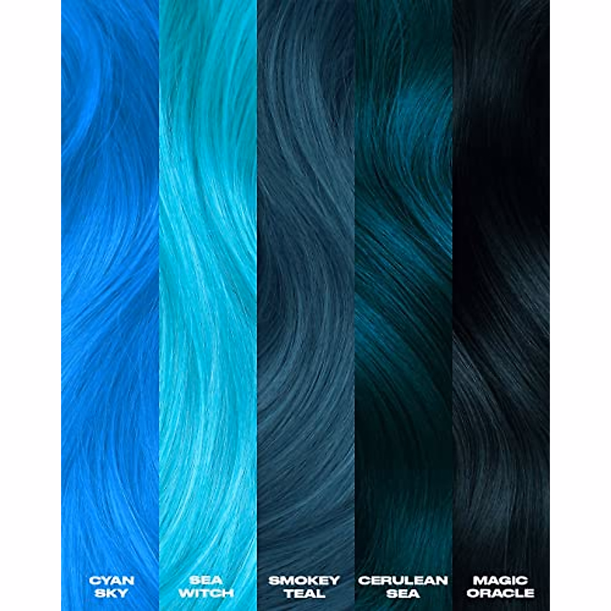 Lunar Tides Semi-Permanent Hair Color (43 colors) (Cerulean Sea)