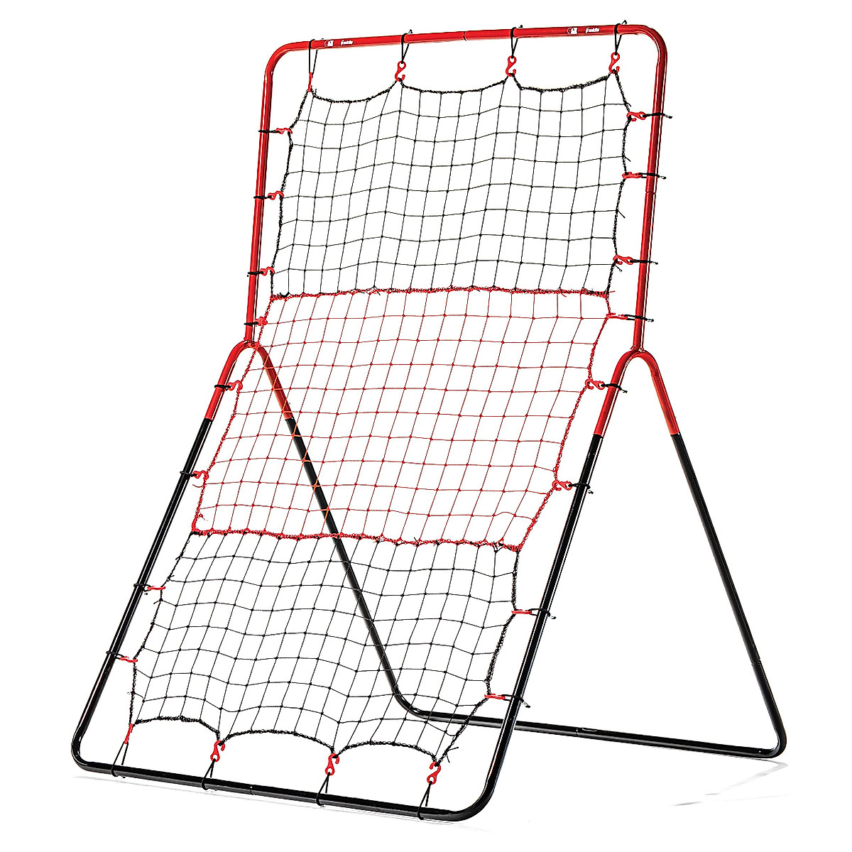 Franklin Sports Baseball Rebounder Net - 3-Way Baseball + Softball Pitchback Net + Fielding Trainer - Bounce Back Net for Fielding + Throwing Practice