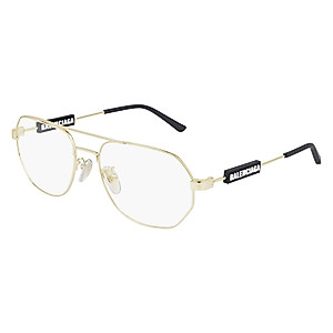 Balenciaga BB0117O Gold 57/18/145 unisex Eyewear Frame