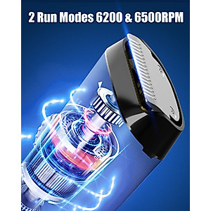 SEAGO Cordless Hair Clippers for Men, Rechargeable Electric Trimmer for Men with 16 Adjustable Settings, Professional Clippers for Hair Cutting Kit, SG-011