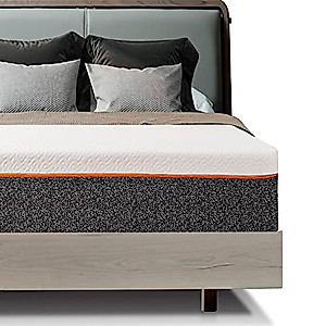 Askme Queen Mattress 10 Inches Memory Foam Mattress,Medium Firm Cooling Gel Queen Size Mattress Bed in a Box，Breathable Soft Cooling Fabric Cover CertiPUR-US Certified, Pressure Relieving