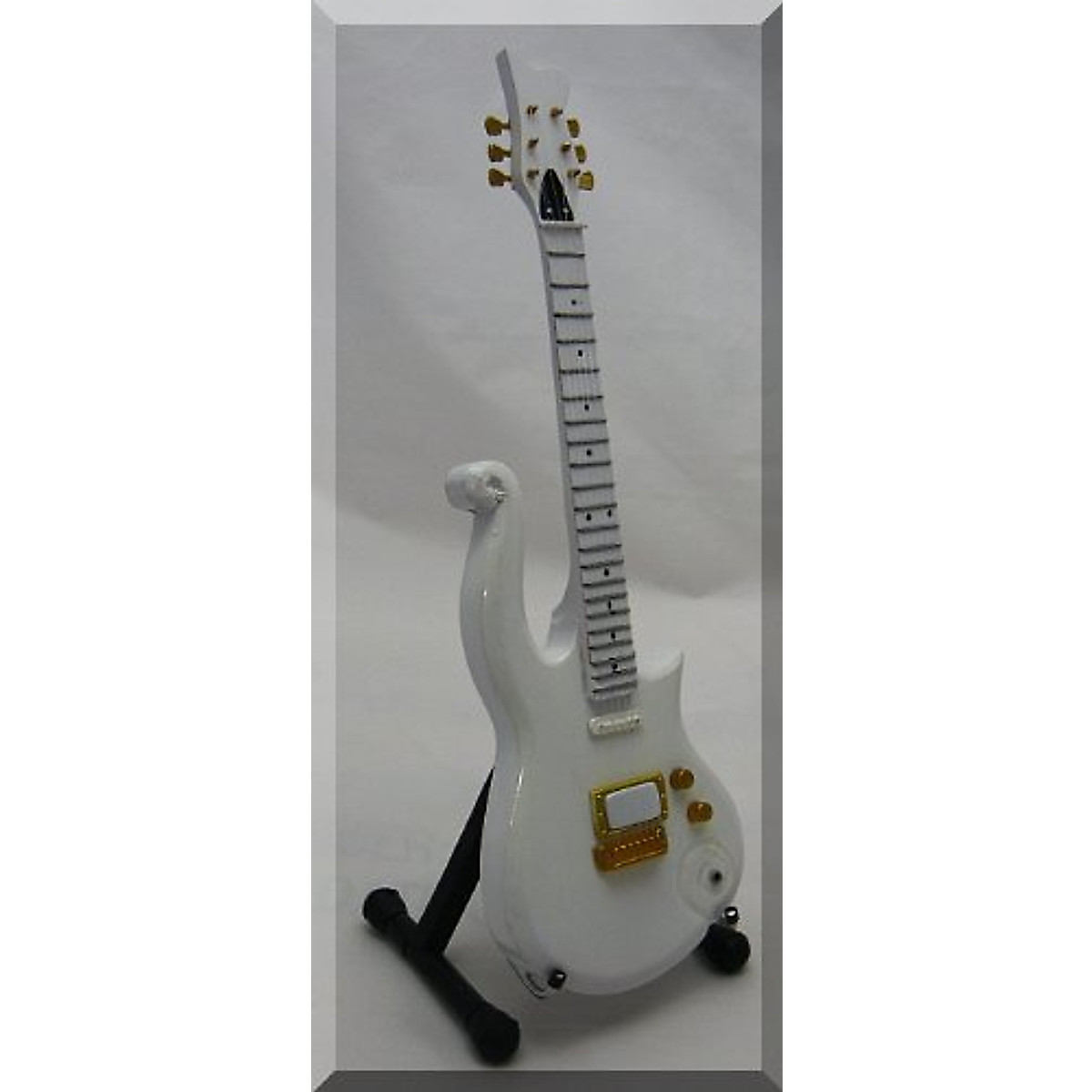 PRINCE Miniature Guitar CLOUD white