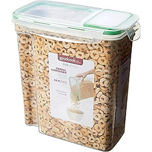 Good Cook Cereal Container - 24.4 Cups,Clear,1 Count (Pack of 1),769290