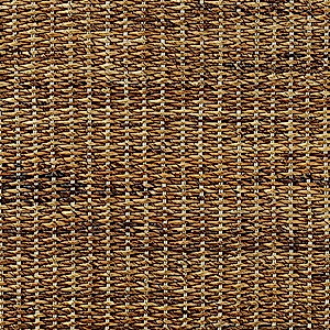 Crosley Furniture Serena Handwoven Natural Fiber Rattan Bed Headboard, Banana Leaf, Queen