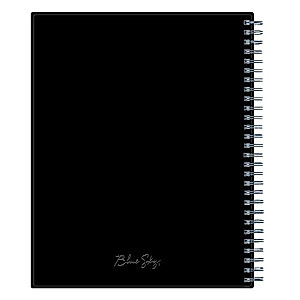 Blue Sky 2024 Weekly and Monthly Planner, January - December, 8” x 10.875”, Frosted Cover, Wirebound, Ayana (142999-24)