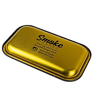 Smoke Cargo Metal Rolling Tray - Medium - 7" x 11" (Meowy)