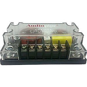 Audiopipe 2 Way Crossover CRX-203 400 Watts Passive Crossover Car Audio Tweeter