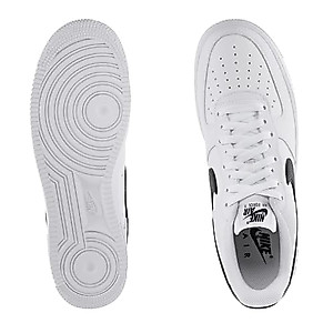 Nike Air Force 1 '07 Men's Shoes (White/Black, us_Footwear_Size_System, Adult, Men, Numeric, Medium, Numeric_6)