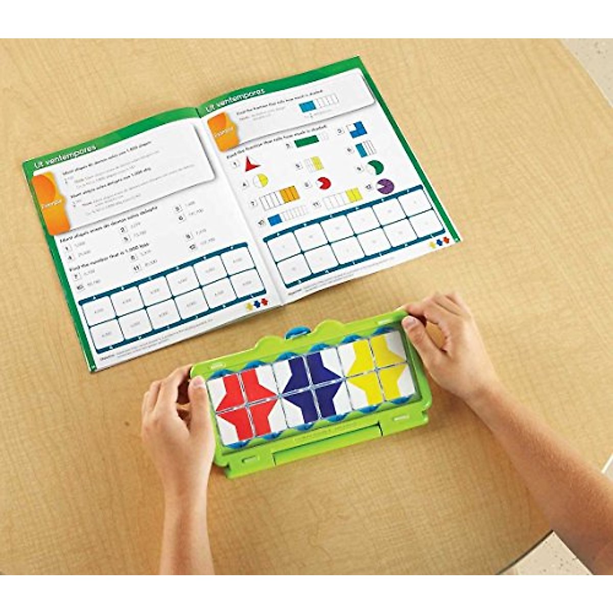 hand2mind VersaTiles Introductory Kit for Fourth Grade, Self-Checking Workbook for Reading, Math & Science, 4th Grade Workbook, Homeschool Curriculum, Reading Help, Math Practice, Homeschool Supplies