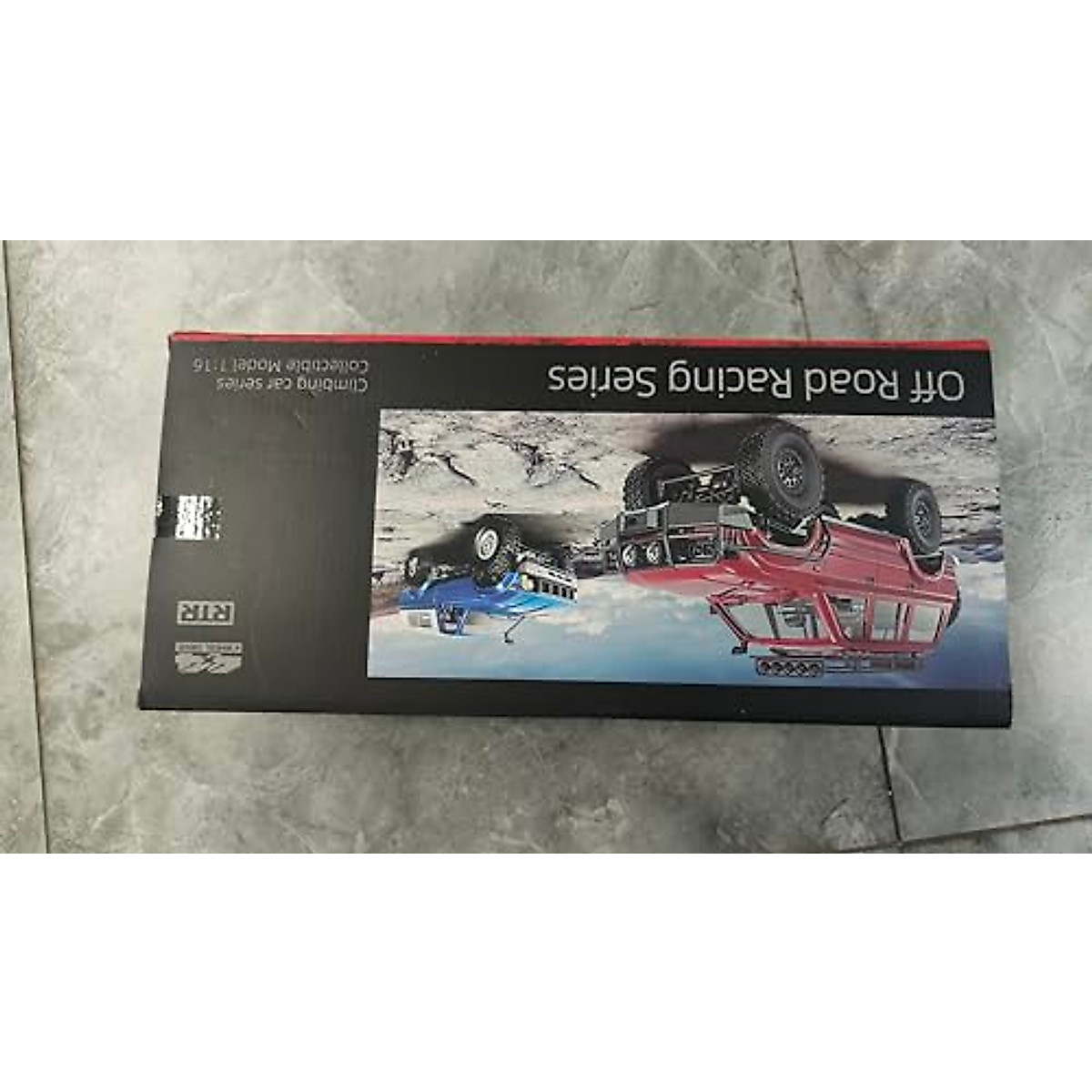 Mostop RC Crawler Truck, C24 Pickup Truck with LED Light, 4x4 Off-Road RC Rock Crawler,2.4Ghz Remote Control Car All Terrain Truck Crawler,Throttle & Steering Control,2 Batteries, Ideal Gift