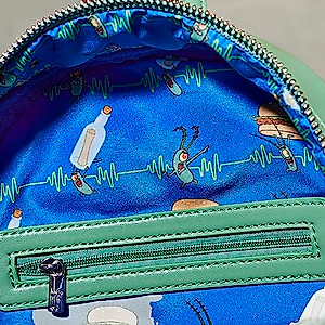 Loungefly Spongebob Squarepants: Plankton Lenticular Mini-Backpack, Amazon Exclusive