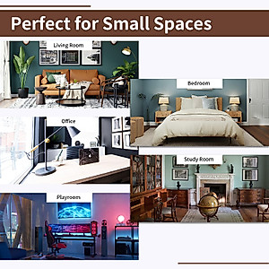 Husbedom 58.7" Air Leather Loveseat Sofa for Living Room, Button Tufted Small Couch for Small Spaces, Mid Century Modern Love Seat with Padded Cushions for Bedroom, Apartment, Office (Beige)