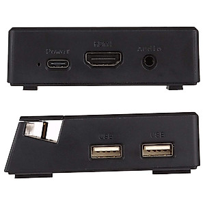 USB Hub Portable USB Hub V105 USB-C/Type-C to USB 2.0 x 3 + USB-C/Type-C + HDMI + Audio Port + SD/TF Card Reader Multi-Function Phone Stand HUB Docking Station