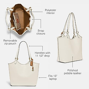 Coach Polished Pebble Leather Day Tote
