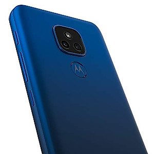 Motorola Moto E7 Plus Dual-SIM 64GB ROM + 4GB RAM (GSM Only | No CDMA) Factory Unlocked 4G/LTE Smartphone (Blue) - International Version
