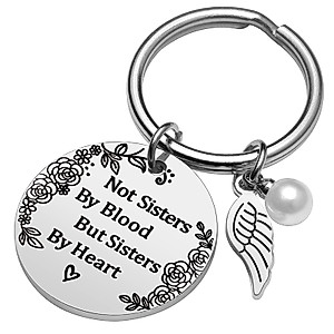 iJuqi Friend Gifts for Women - Birthday Christmas Gifts for Best Friends Female, Friendship Gifts Friend Keychain
