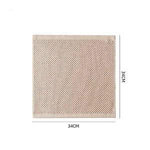 12 Pieces Kitchen Towel Cotton Honeycomb Rag Super Absorbent Dishcloth for Household Kitchen Cleaning Cloth Tools