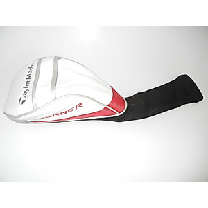 1 X New TaylorMade AeroBurner Driver Headcover,White/Red