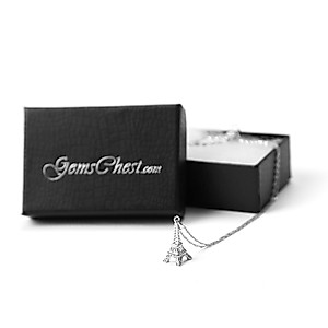 Gemschest Sterling Silver Eiffel Tower Pendant Necklace Paris Jewelry for Mom Women with 18" Silver Chain